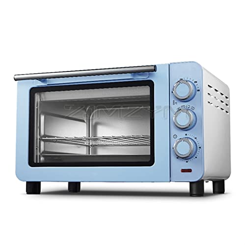SUSOSU Microwave Oven 15L Electric Oven Household Baking Small Mini Oven Multifunctional Baking Oven with 60min Timing Adjustable Temperature 1200W (Color : Blue)