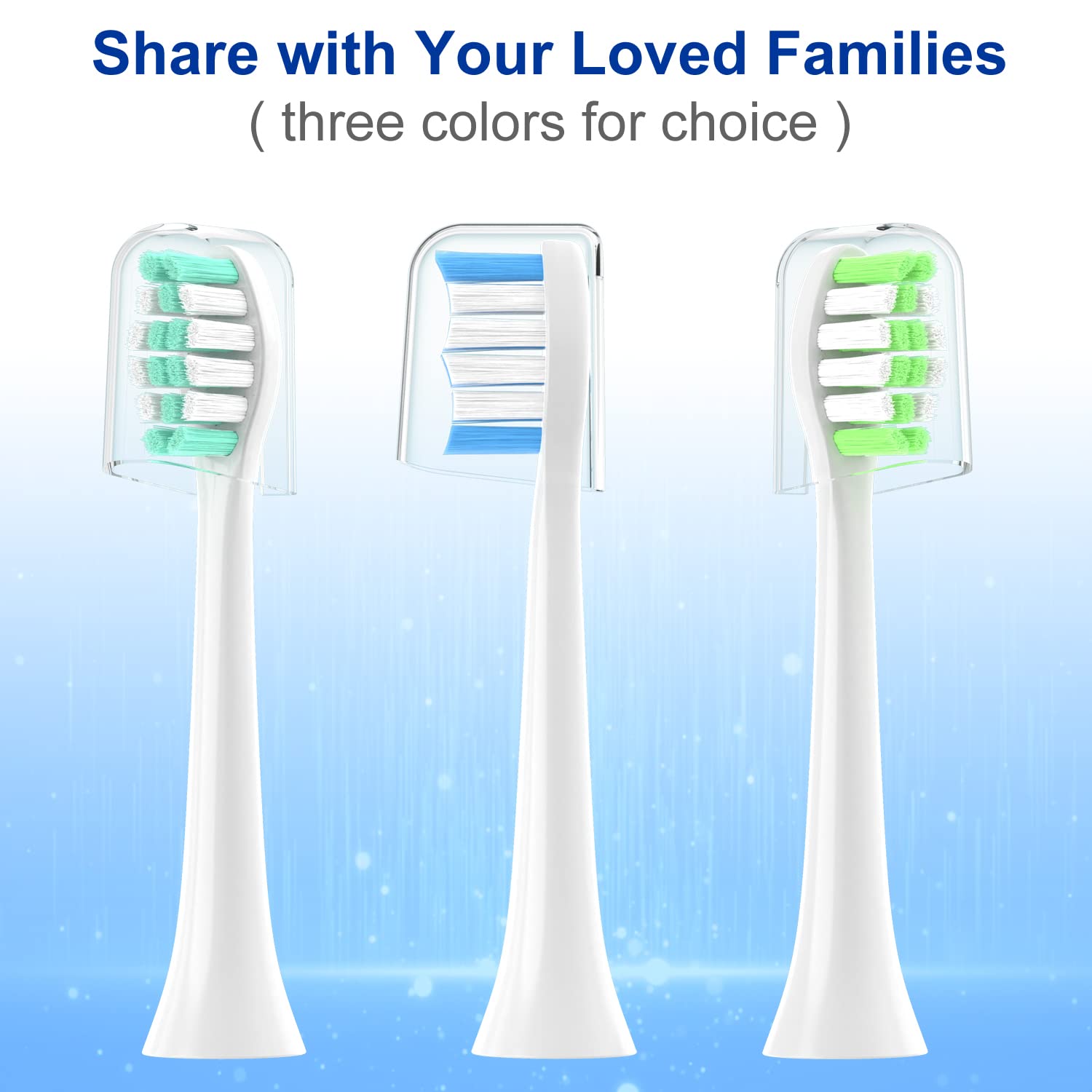 Soft Electric Toothbrush Replacement Head Brush Refill Care Sensitive gum1 2 Value Pack snap Click on Medium