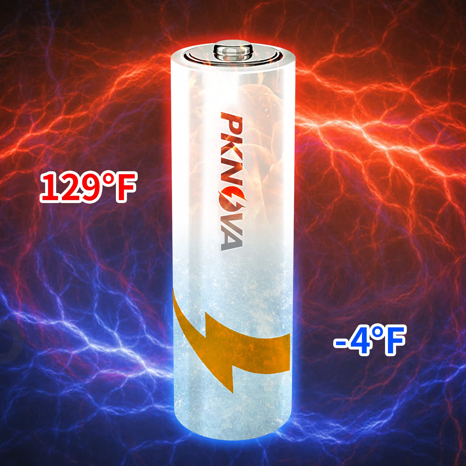 TTbaodan PKNOVA LR6 AA Batteries, 10 Pack Double A Battery, 1.5V Alkaline AA Battery with Long-Lasting Power Best Used for Wireless Keyboard and Mouse Battery, Non Rechargeable