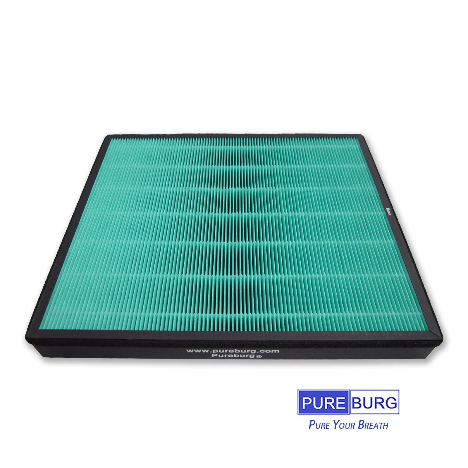 PUREBURG 1-Pack Replacement 2-IN-1 MAX2 High-efficiency HEPA Filter Compatible with Coway Airmega Air Purifiers, 250/250S (AP-1720H/AP-1720G), AP-1720-FP