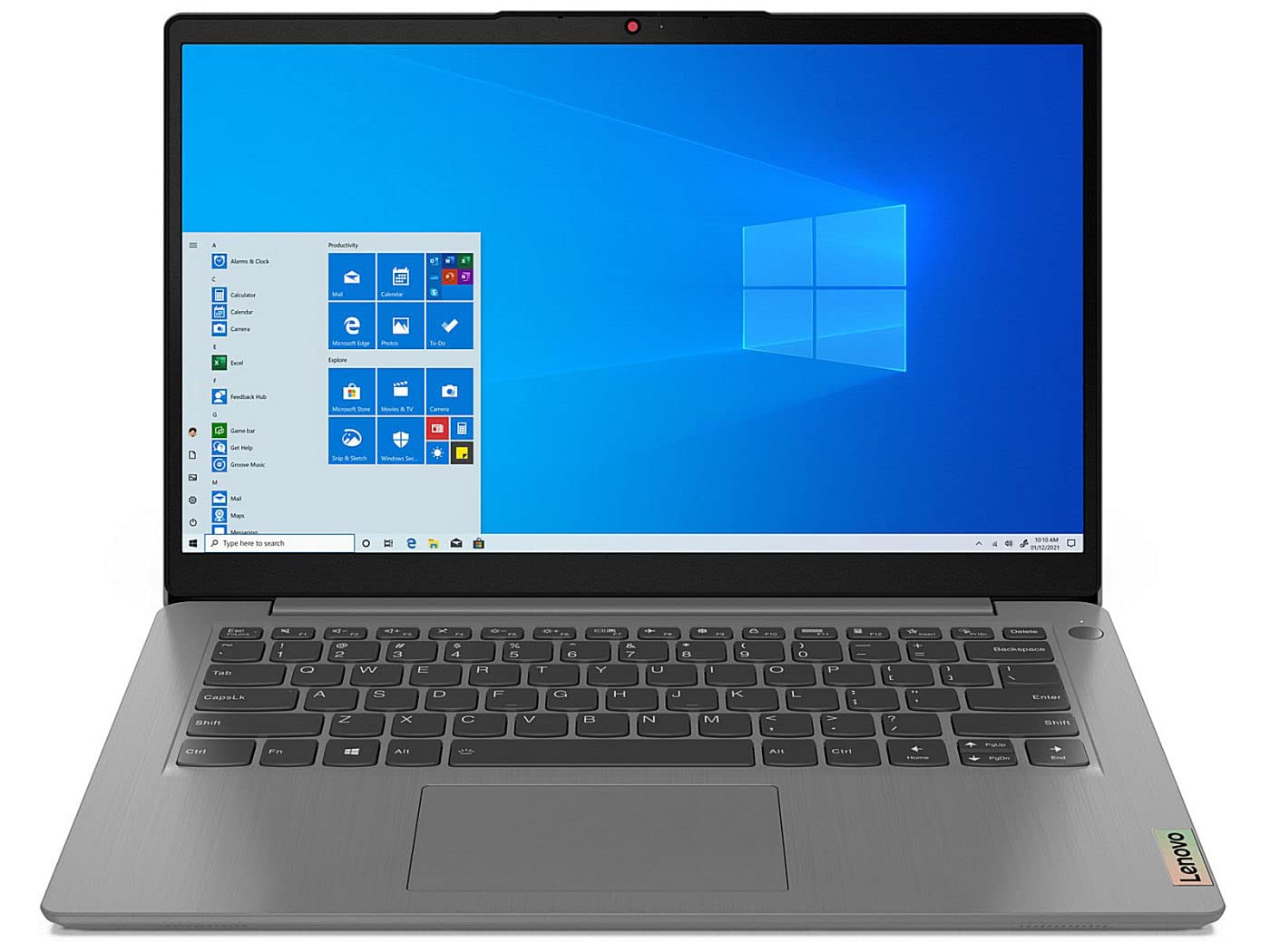 Lenovo IdeaPad 3 2022 Business Laptop 14" FHD IPS 4-Core 11th Intel i7-1165G7 16GB DDR4 512GB SSD Intel Iris Xe Graphics Wi-Fi 6 Fingerprint Windows 11 Pro w/ONT 32GB USB