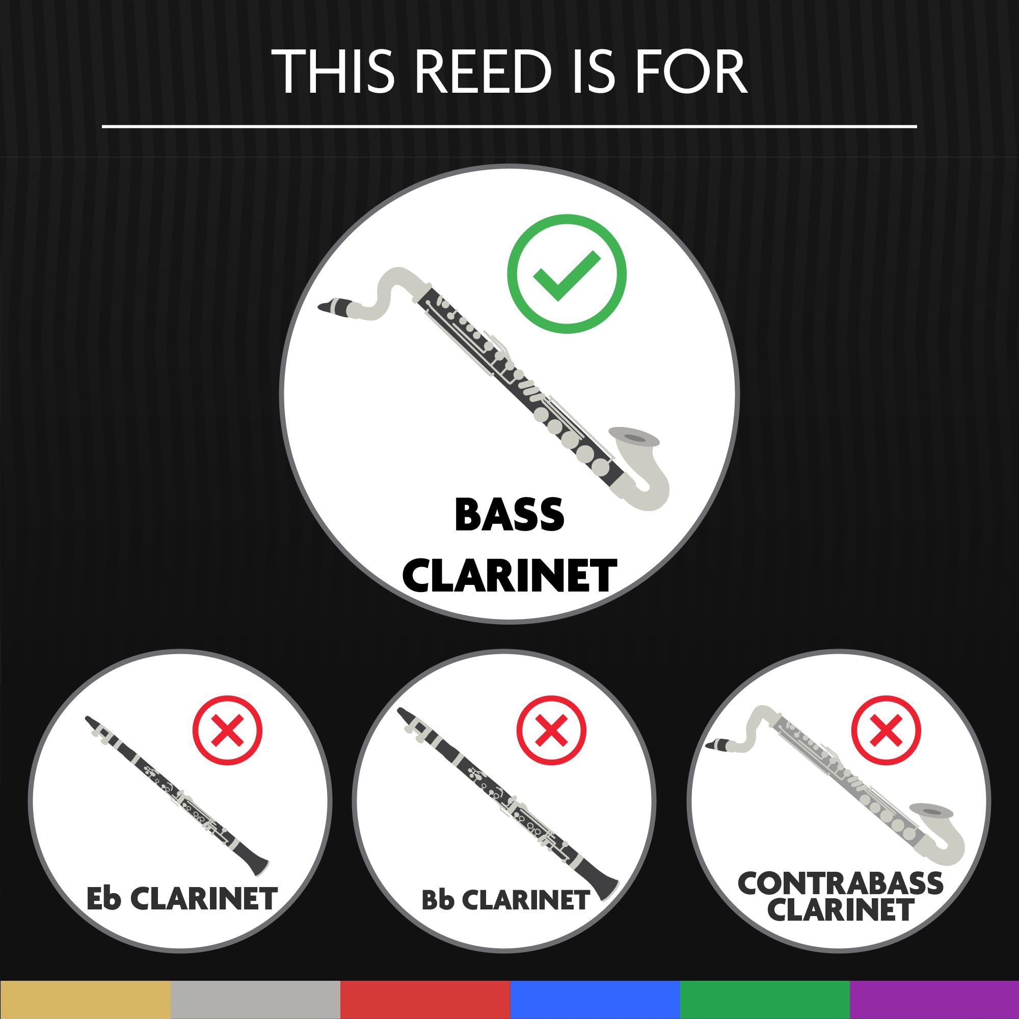 Légère Reeds - Bass Clarinet Reed, Signature, Strength 3.00 (BCS3.00) - Premium Synthetic Woodwind Reed