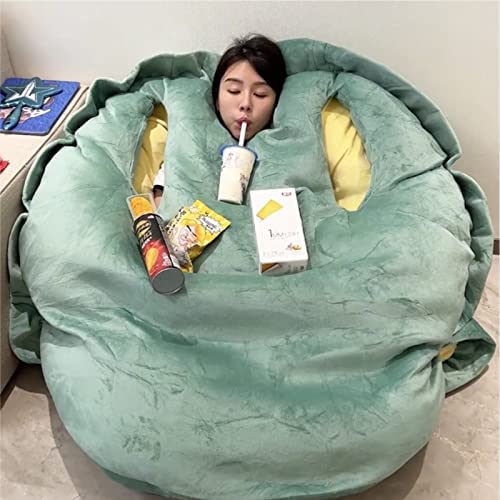 Purism Turtle Shell Pillow Turtle Dresses Wearable Turtle Shell Plush Toy Big Turtle Shell Pillow Stuffed Soft for Sleeping Cushion Cosplay Game, Gift for Kids Adults (60 inch)