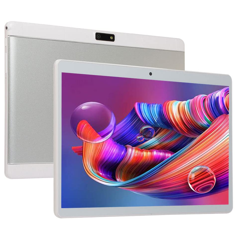 Tablet PC 10 inch Google Android Tab PC, Quad Core 1.5Ghz, 4GB RAM 64GB ROM, HD IPS Touch Screen, Dual Camera, 5000mAh Battery, Wi-fi, Bluetooth, FM, GMS