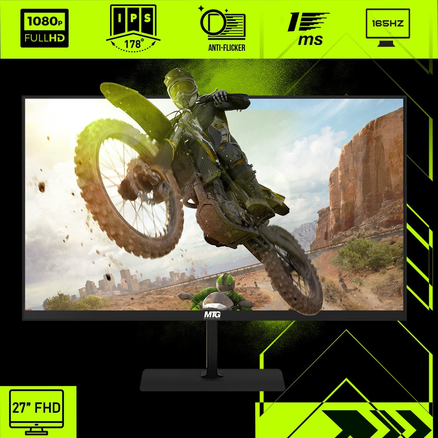 TechMagnet Gaming Desktop PC, Intel Core i5 8th Gen, Heera, GT 1030 Graphics, 16GB RAM, 512GB SSD, MTG New 27 Inch Dual Monitor, Gaming Kit Webcam, Win 10 Pro (Renewed)