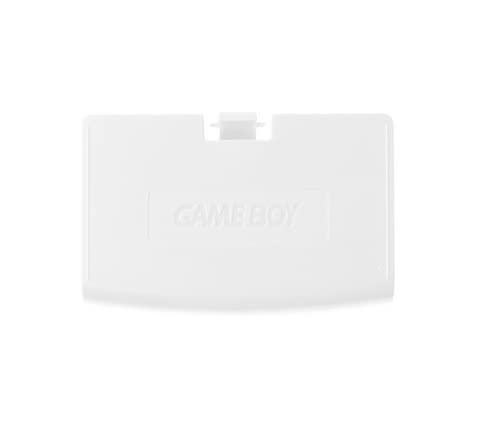 Rymfry Battery Cover Case Back Door Lid Shell Replace for Game Boy Advance GBA Console (White)