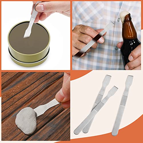 UTENEW 5pcs Professional Opening Pry Repair Tools Flathead Metal Pry Bars Crowbar