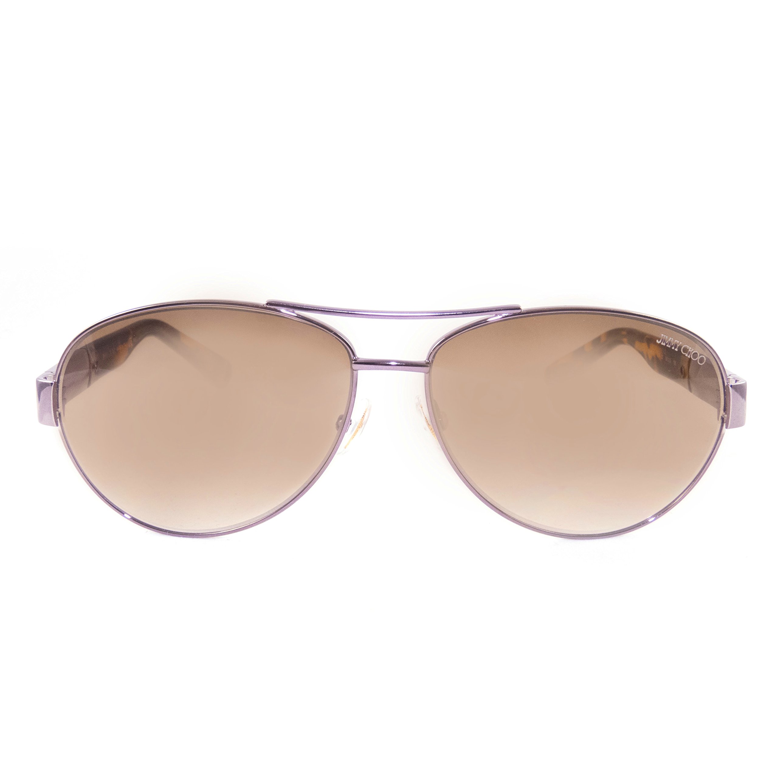 Jimmy Choo Women's Baba/S Shiny Bronze/Brown Gradient Sunglasses
