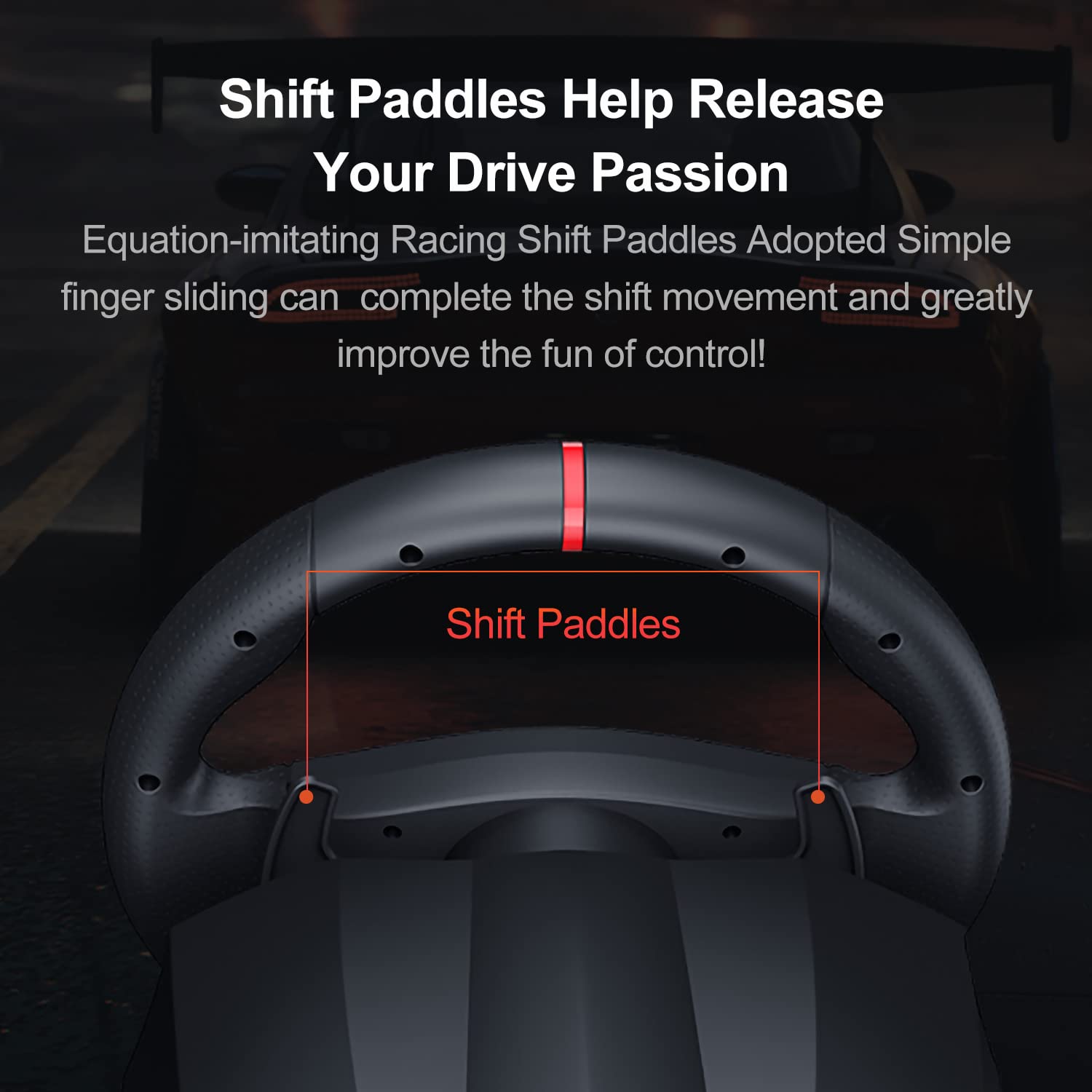 PXN Gaming Steering Wheel PC Racing Wheel 270/900 Degree Used - Like New V900 Gaming Wheel with Pedals for PC,PS4,PS3
