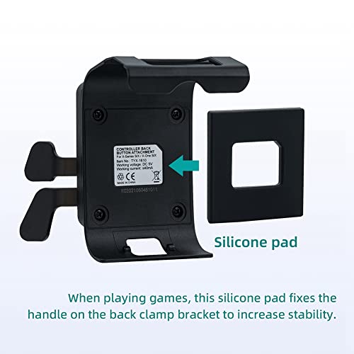 REHOC Controller Back Button Attachment Adapter Paddles Trigger for/X//Controller Gamepad