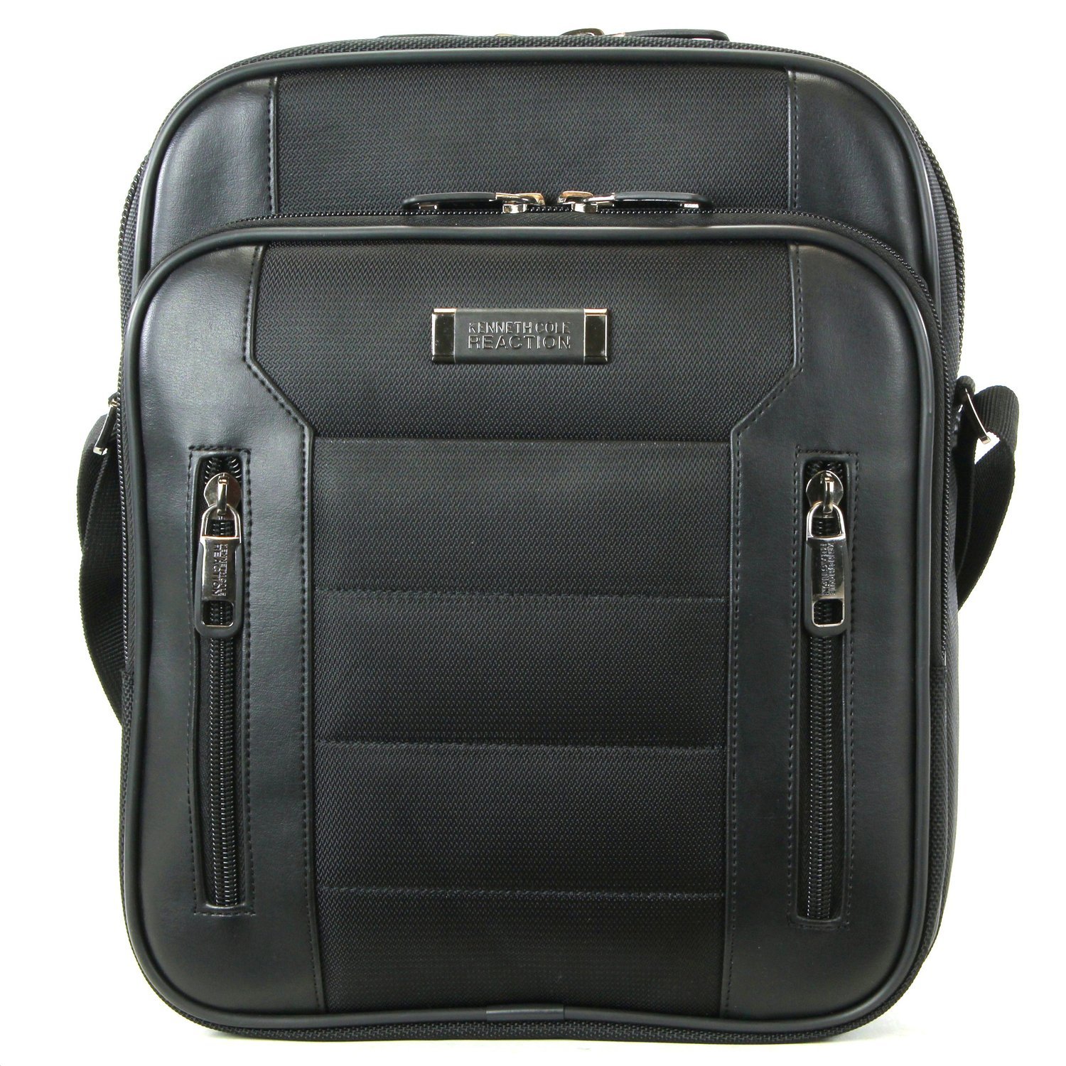 Kenneth Cole Reaction Keystone 1680d Polyester Single Compartment 12" Laptop/Tablet Case, Black