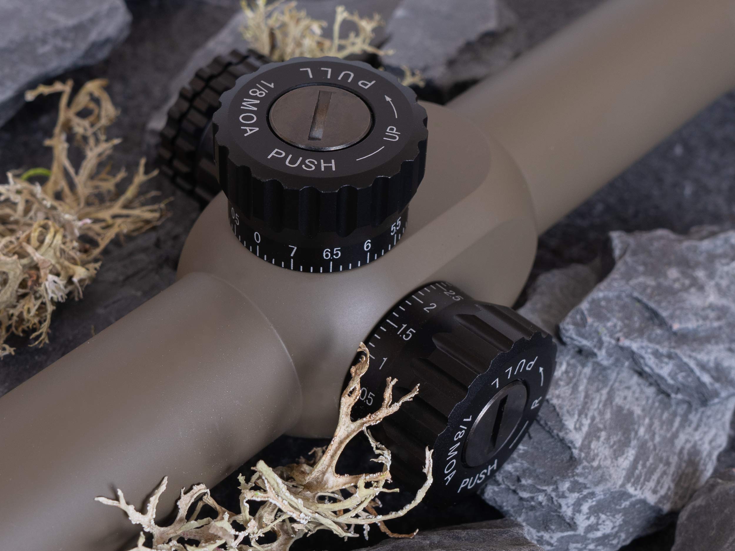 Monstrum G3 8-32x56 FFP Rifle Scope | Flat Dark Earth | Monstrum SS-H Scope Sunshade | Bundle