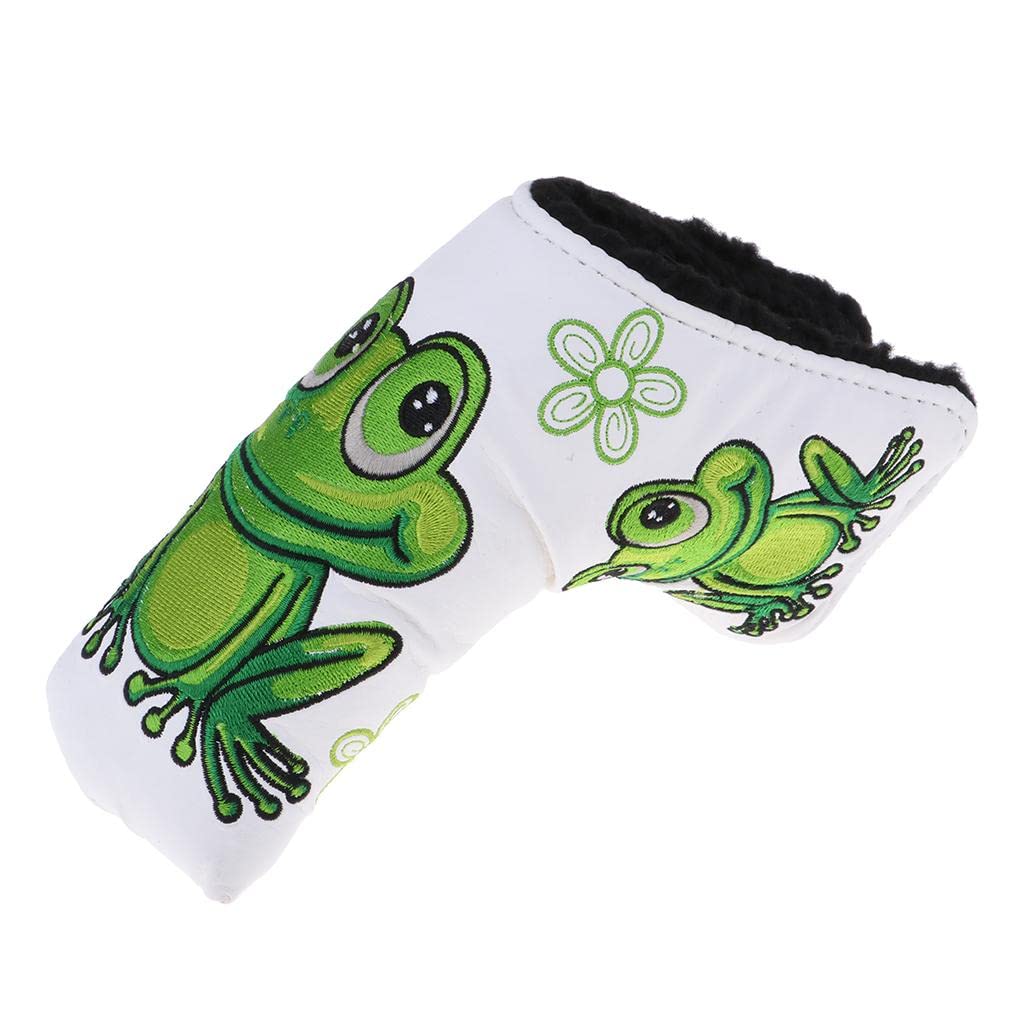 LEIPUPA Golf Putter Cover Frog Pattern Putter PU Head
