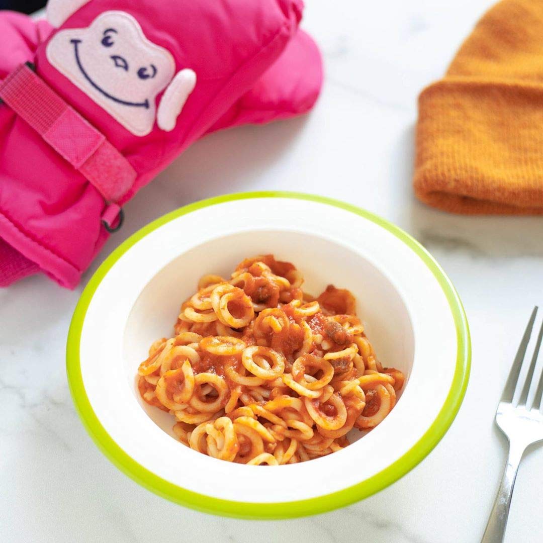 Kidfresh Spaghetti Loops Meat Sauce, Made with Hidden Veggies and No Artificial Ingredients, Frozen Kid's Meal, 7oz (1-Pack)