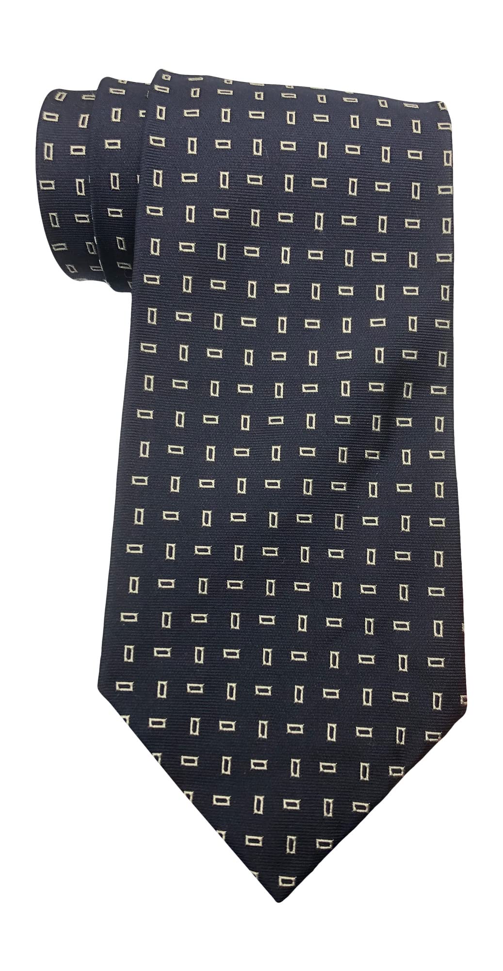 POLO RALPH LAUREN Navy Geometric Tie