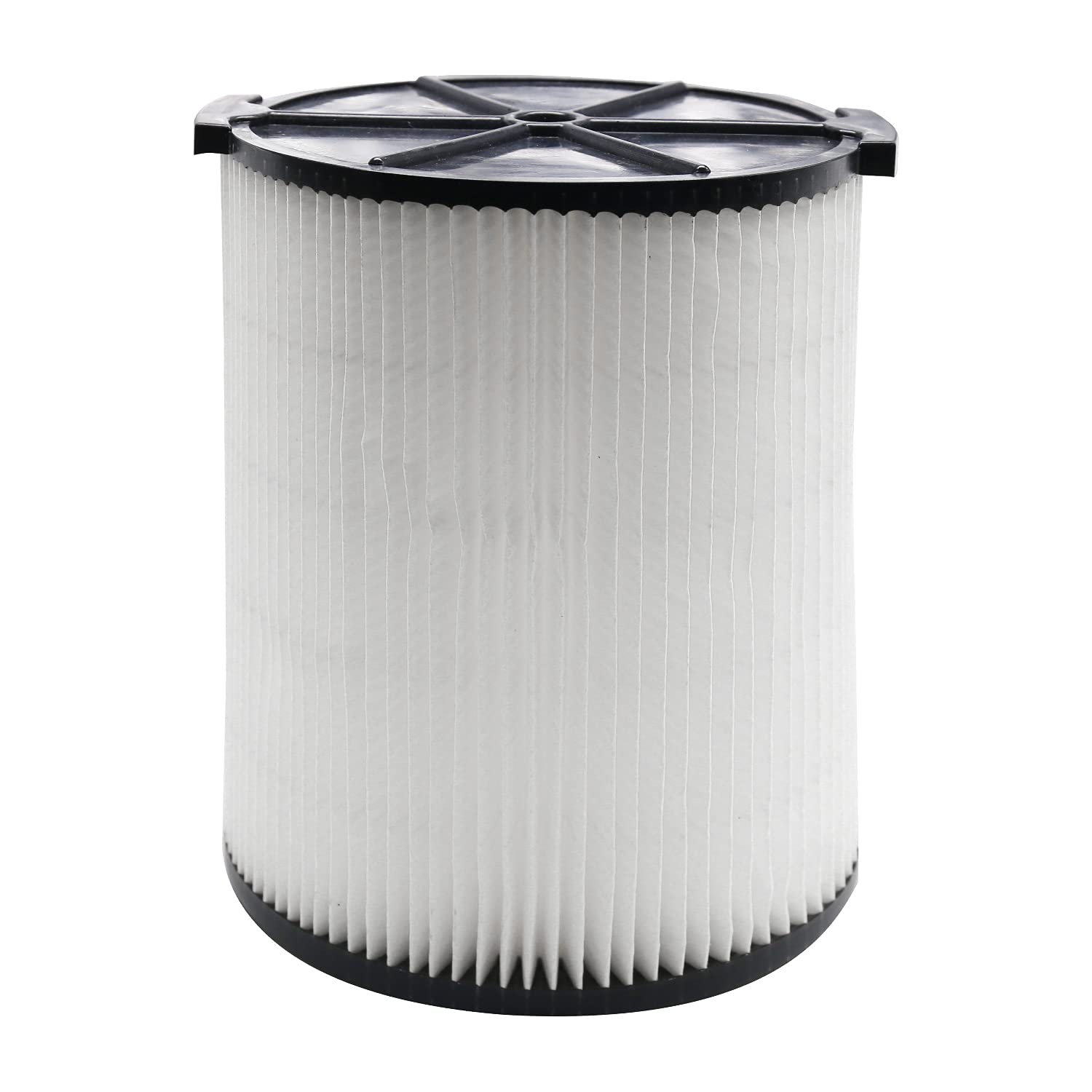Standard Wet/Dry Vac Filter Vf4000 Compatible with RIDGID Vacs Wet Dry 5-20 Gal & 6-9 Gal Husky Vacuum, Replacement Vf4000 Filter 1PACK