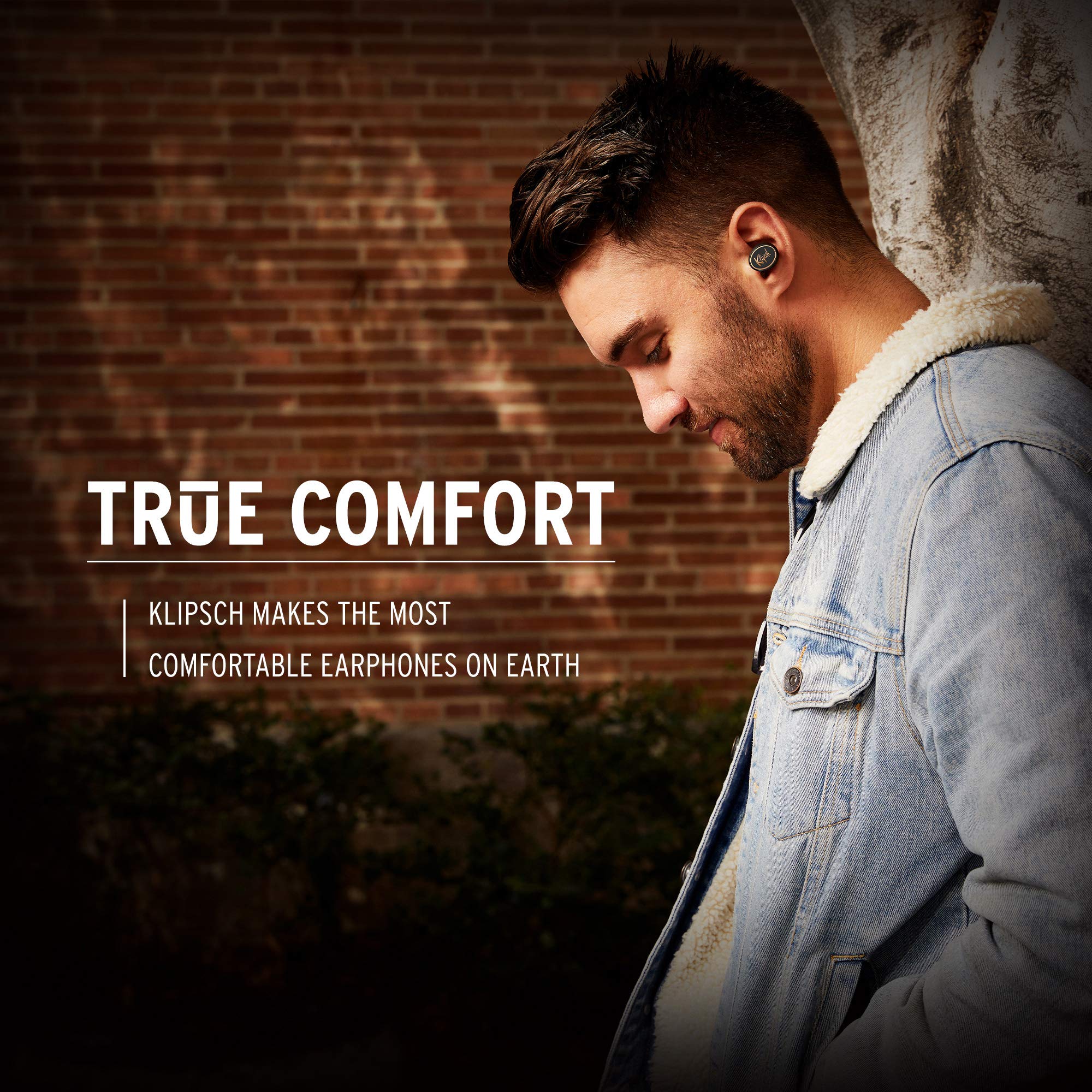 Klipsch T5 True Wireless Earphones - True Wireless Earbuds with Bluetooth 5 (Renewed)