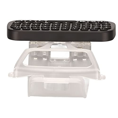 Pomya Game Controller Keyboard, Wireless Bluetooth External Keyboard with Backlight for PS5 Controller, Controller Keyboard with Stand for PS5 Console
