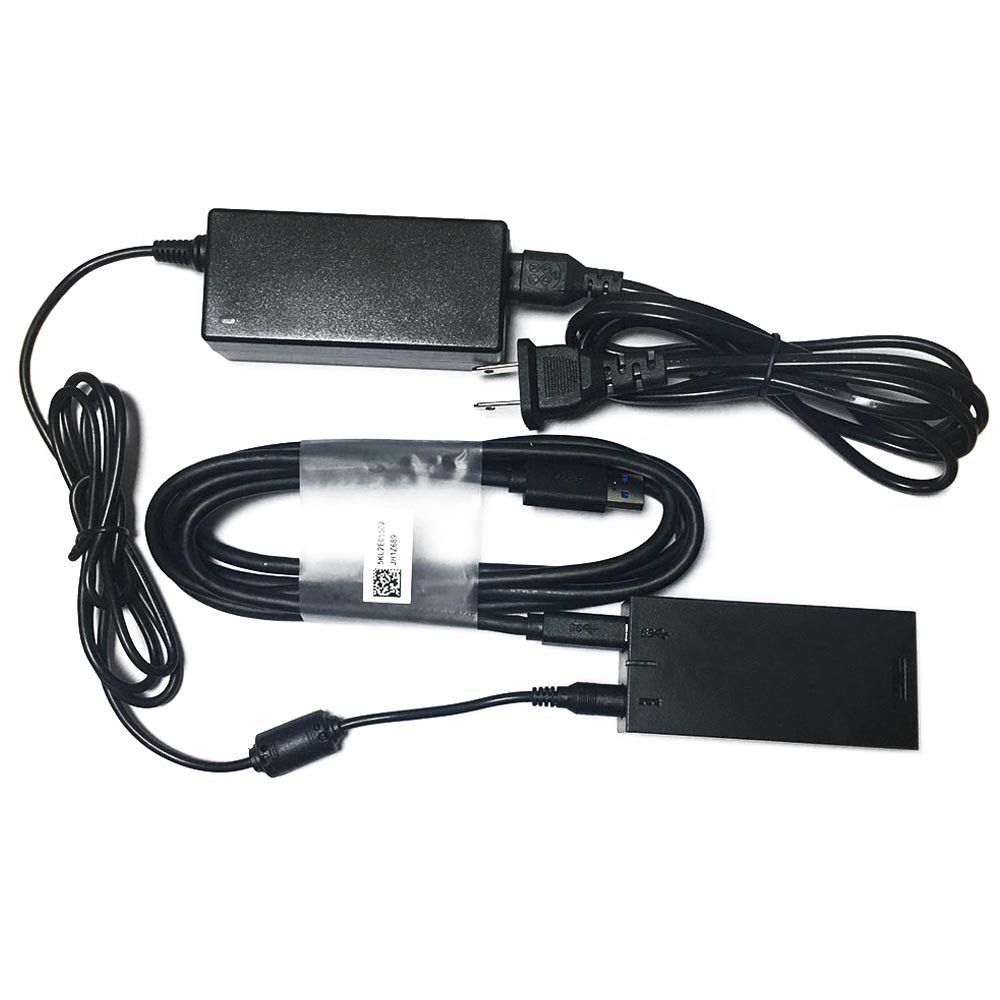 lenboes Sensor AC Adapter Power Supply Unit Brick Style with Power Cord Cable for Xbox One Kinect 2.0 Xbox One Slim/Xbox One X/Windows 10 PC