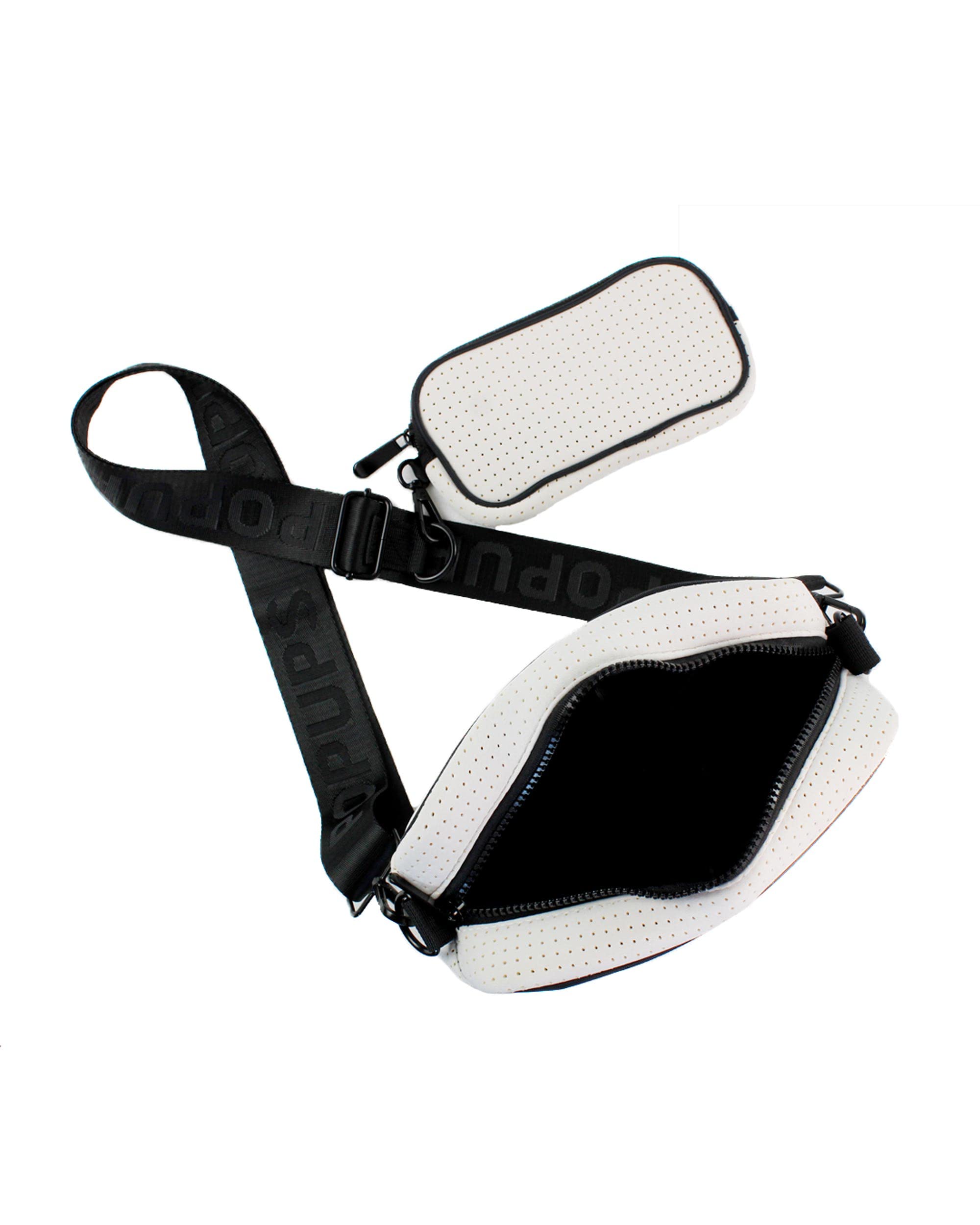 Pop Ups Brand Neoprene Camera Bag- Everyday Sling, Travel Case, Adjustable Shoulder Strap Purse for Women-Fashion Messenger
