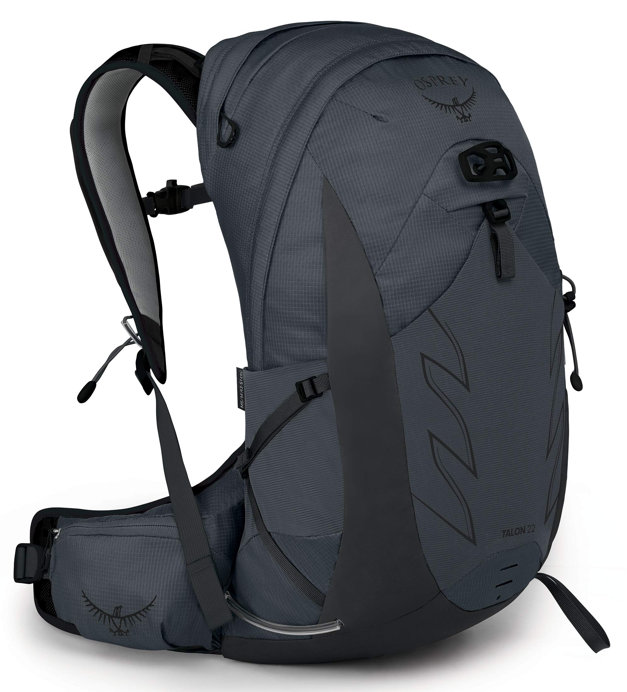 Osprey Tempest 20L Women's Hiking Backpack with Hipbelt, Aluminum Grey, WM/L