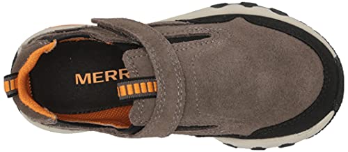 Merrell Free Roam Jungle Moc Moccasin, Gunsmoke, 2.5 US Unisex Big Kid