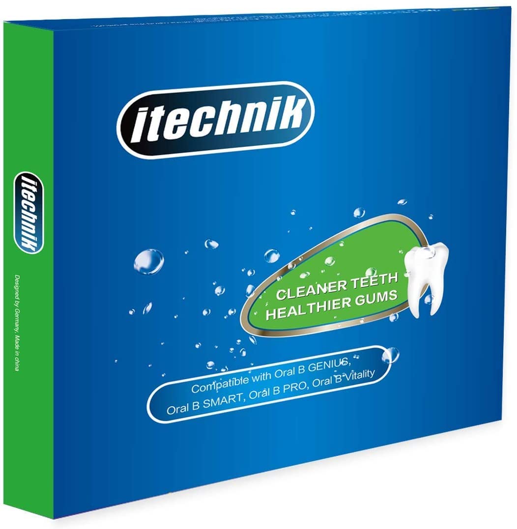 Koboks ITECHNIK Replacement Heads Compatible with Oral B Braun, Includes 4 PC Clean, 4 Floss Clean, 4 Cross Clean & 4 White Clean from ITECHNIK (White)