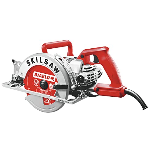 SKIL 7-1/4 In. Magnesium Worm Drive Skilsaw Circular Saw-SPT77WM-22
