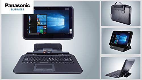 Panasonic Semi-Rugged Tablet FZ-Q2 , Intel Core m5-6Y57 @1.10GHz, 12.5 inch FHD, 8GB, 128SSD, Wifi, Bluetooth, Webcam, 4G LTE, Windows 10 Pro (Renewed)