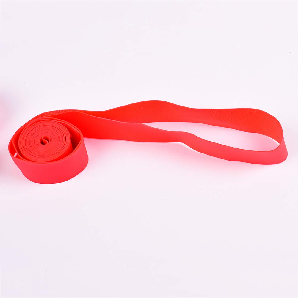 LIOOBO 1 Pcs Tires Protective Cushion Rim Tape Resilience Rim Strip 26 Tyre Cushion Bike Red 700c Protective Cushion Cover