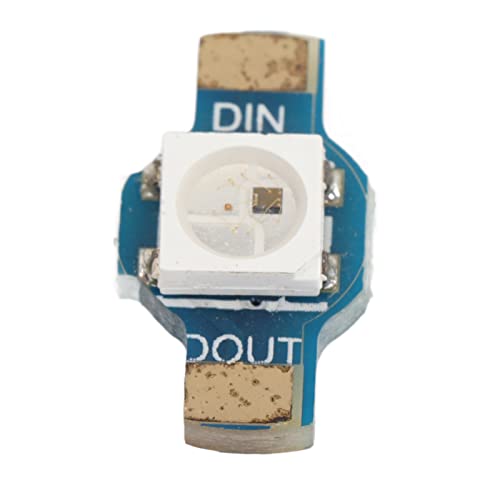 WS2812 LED Module, WS2812 RGB LED Module Simple Circuitry 10Pcs High Brightness for Replacement