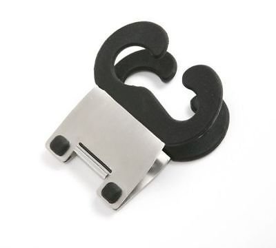 Norpro Spoon Pot Clip Handy Kitchen Gadget Organize Cooking, 3.25†, Black