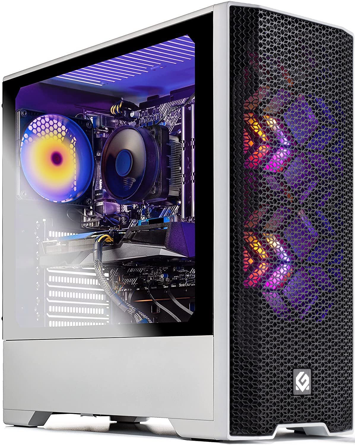 Skytech Gaming Blaze 3.0 Gaming PC Desktop + Sceptre 30-inch Curved Gaming Monitor Bundle