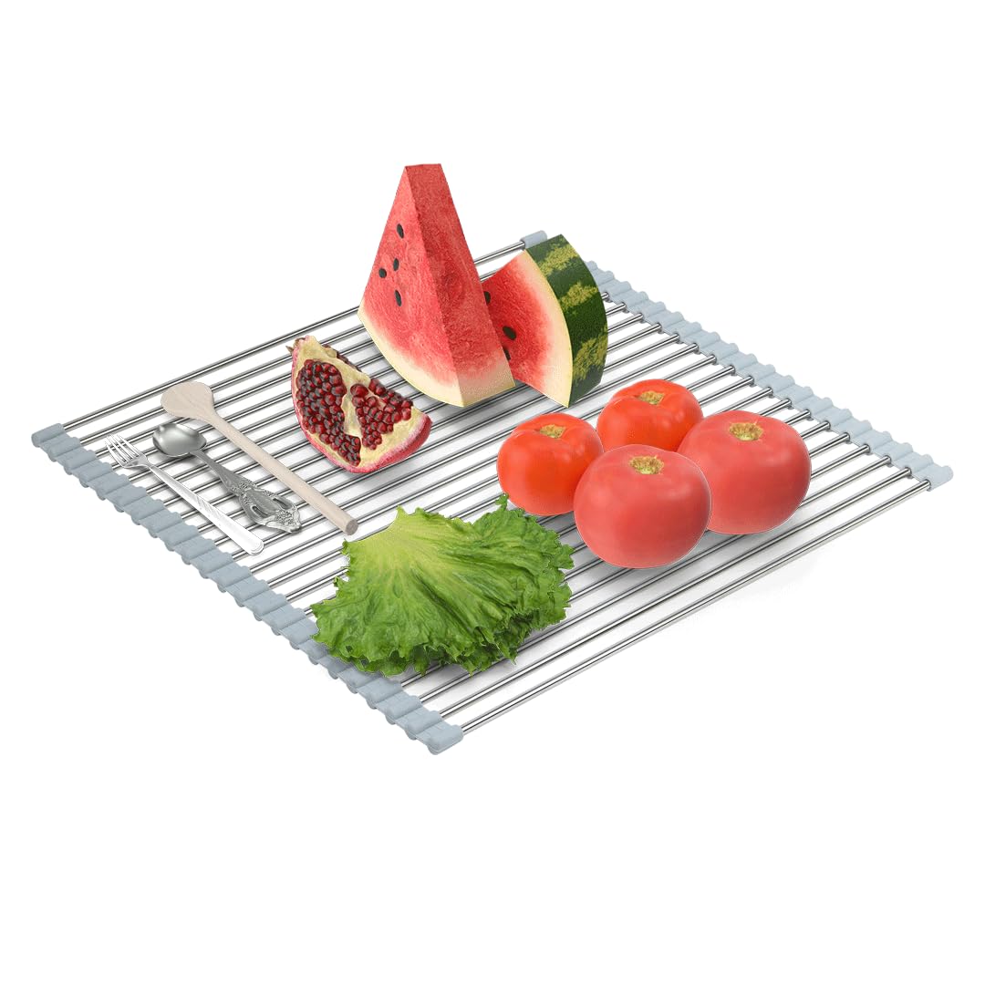 Kozy Over The Sink Dish Drying Rack - Dish Rack Over Sink & Drying Rack - Over The Sink Dish Drainer Drying Rack - Dish Drying Rack for Kitchen Counter Sink Accessories