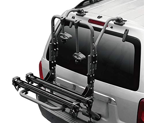 LIQIANG Car Bicycle Rack, Double Safety Lock Bicycle Rack, Can Load 2 Bicycles