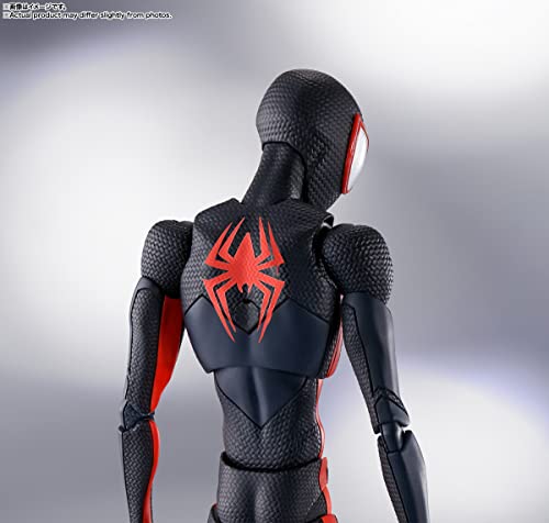 TAMASHII NATIONS - Spider-Man: Across The Spider-Verse - Spider-Man (Miles Morales) (Spider-Man: Across The Spider-Verse), Bandai Spirits S.H.Figuarts Action Figure