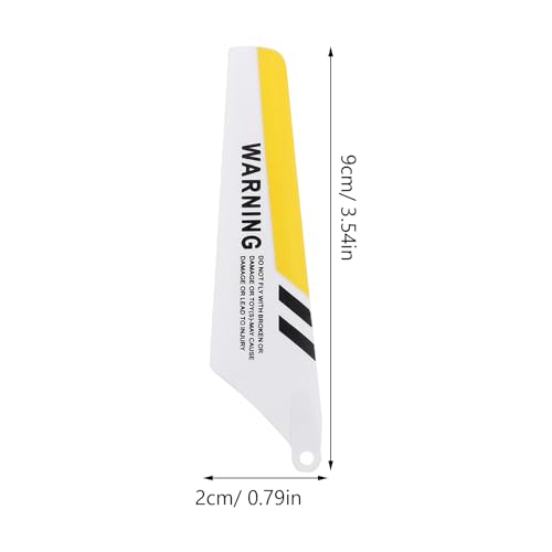 ibasenice RC Helicopter Replacement Parts - A Helicopter Blade Connect/SG Buckle Shaft Inner S Tail Balance, Spare Blades for RC Helicopter