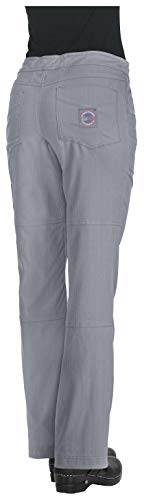KOI 721 Women's Peace Pant (Platinum Grey, Large)
