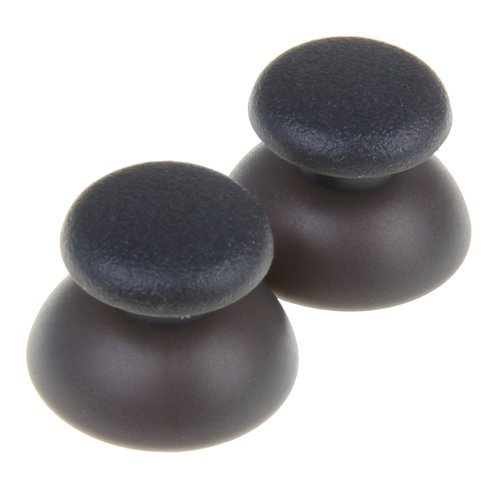 PULABO Strong and Long-LastingRocker Protection Cap Black Pair of Equipment Analog Controller Joystick Protector Cover Caps,1Pair