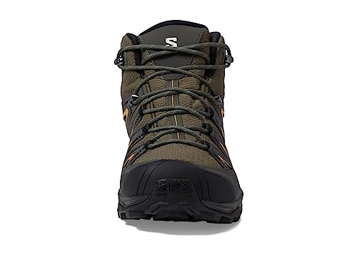 Salomon X Ultra Pioneer MID CLIMASALOMON Waterproof Hiking Boots for Men Trail Running Shoe, Olive Night, 14