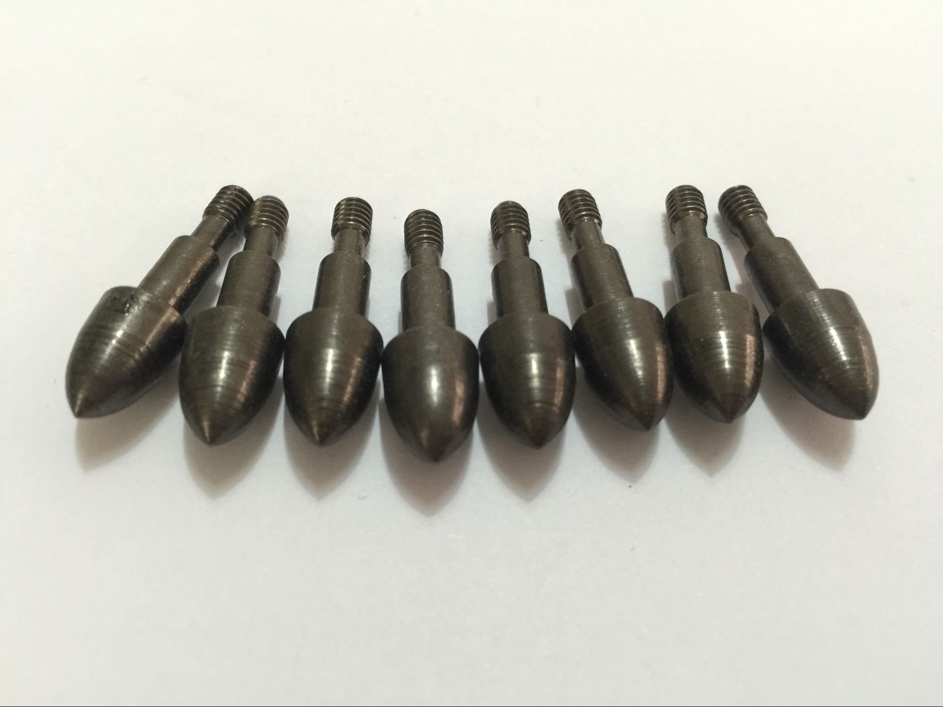 JIEXI HWYP Archery 85 Grain Arrow Field Points for ID 6.5mm Arrow Pack of 50