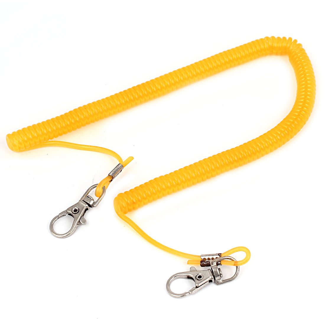Qtqgoitem Stretchy Fishing Rope Line Lobster Hook 3Meter Retractable Orange (model: f50 ef7 6da 33e 98f)