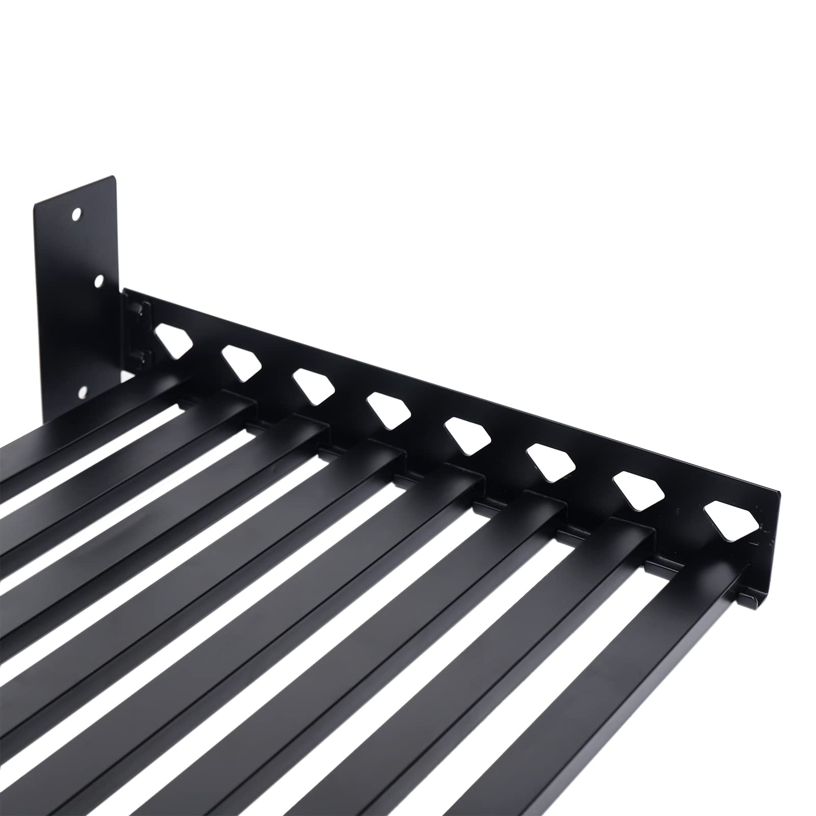 NG NOPTEG Wall-Mounted Microwave Shelf, Microwave Oven Rack Stainless Steel Oven Bracket Kitchen Microwave Rack, Space Saving, Sturdy
