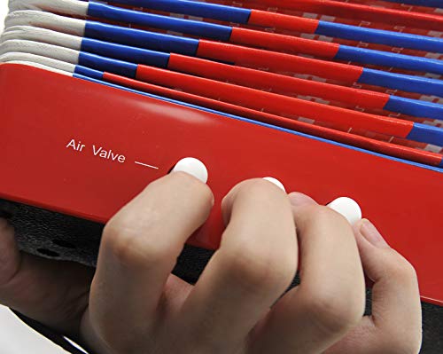 Kids Accordion Musical Instrument For Children, Beginner Friendly, Lightweight Easy to Learn Music, Kids Learning Instrument 10 Keys Control