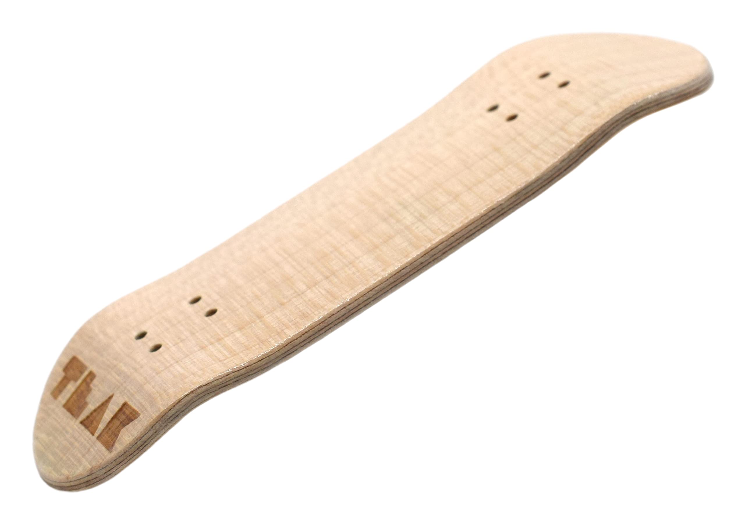 Teak Tuning Prolific Wooden Fingerboard Deck, 32mm x 95mm Popsicle Shape - The Classic Maple - 5 Ply - Includes Prolific Foam Tape