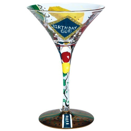 Lolita Love My Martini Glass, Birthday Guy