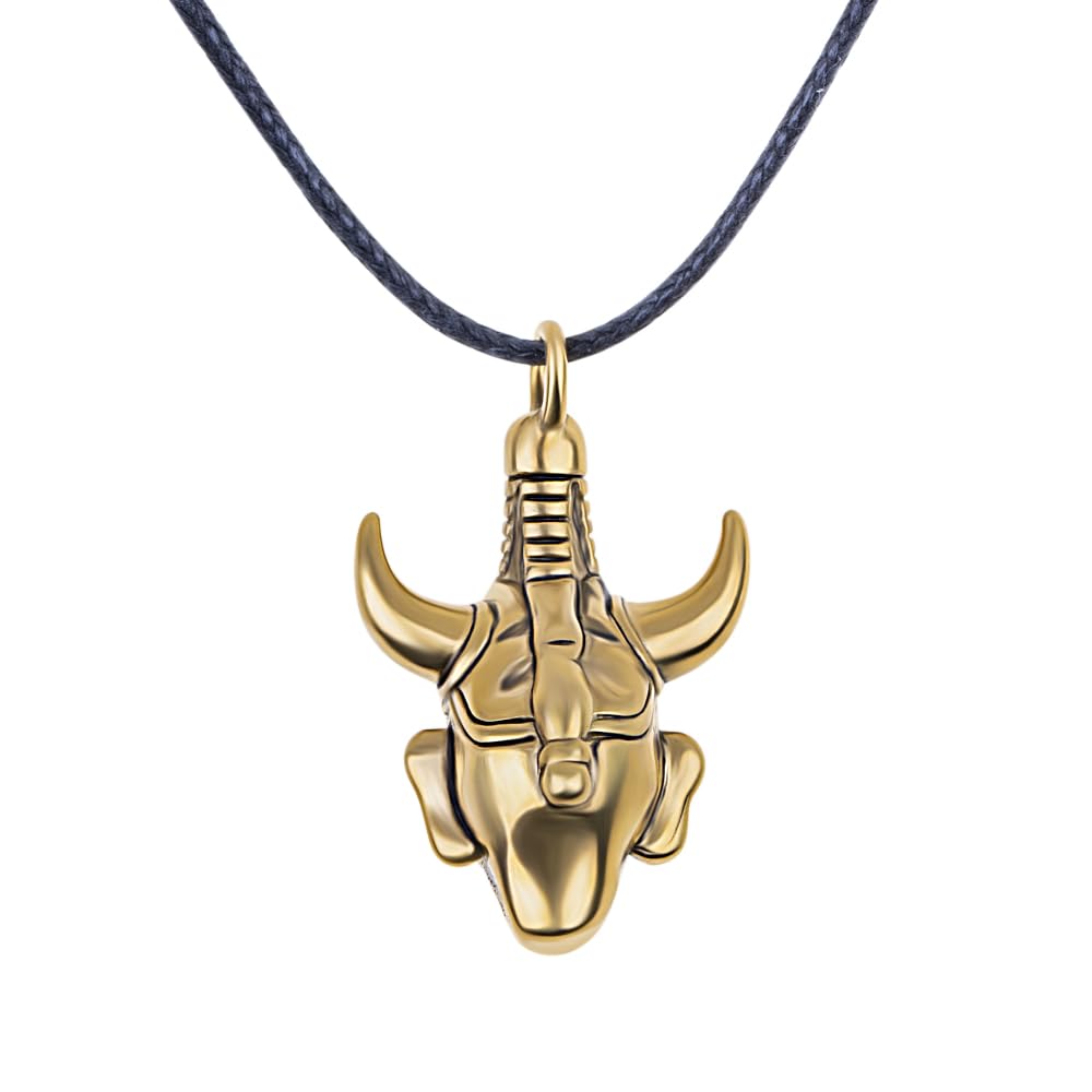 Niche-Finds Supernatural Inspired FULL 3D Samulet Dean's Amulet STAINLESS STEEL Protective Deans Necklace Deans Pendant Dean Winchester Mask Two Sideed