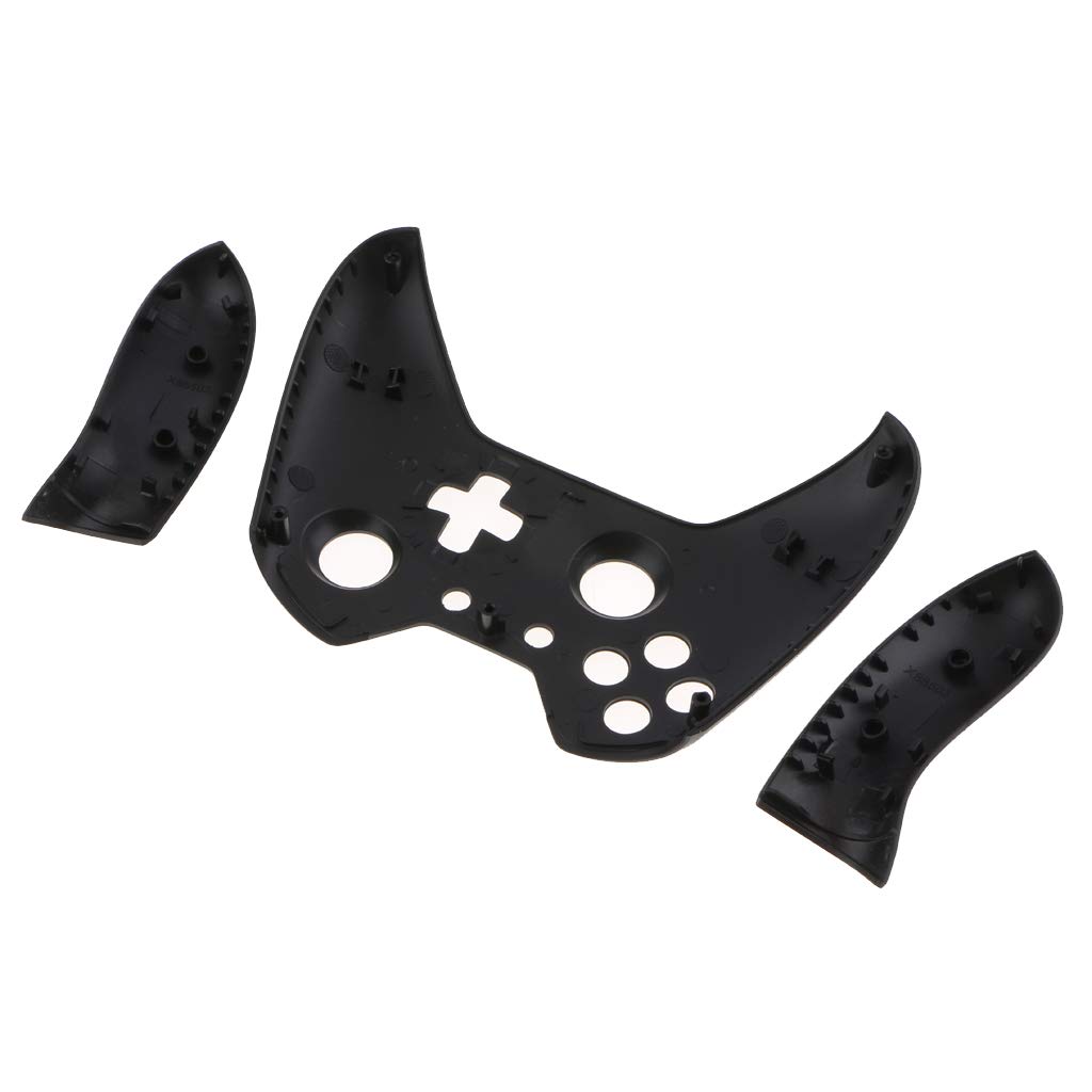 kesoto Front Upper Shell Housing Case Faceplate Cover with Handle Grip Side Rails Anti-slip for Microsoft Xbox One Controllers
