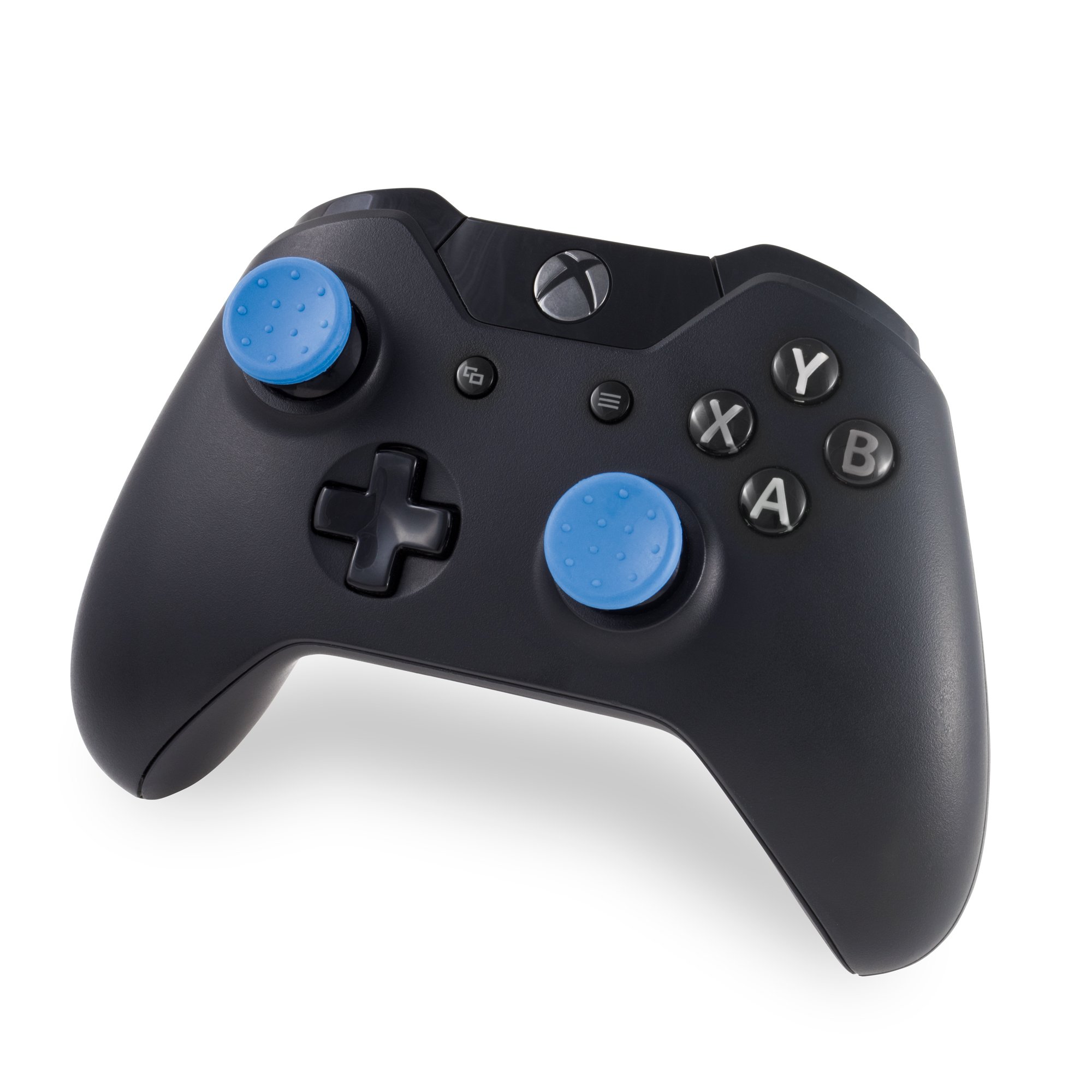 KontrolFreek Alpha for Xbox One and Xbox Series X Controller | Performance Thumbsticks | 2 Low-Rise Concave | Green (Blue)
