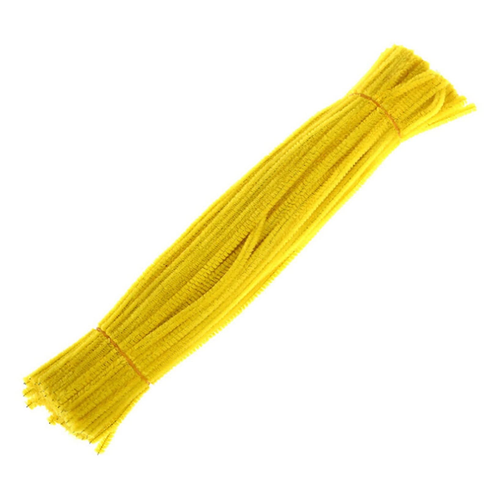 QANA 100 Pieces Pipe Cleaners,Pipe Cleaners Craft Supplies,Children DIY Arts Crafts Decorations Pipe Cleaners (Purple)